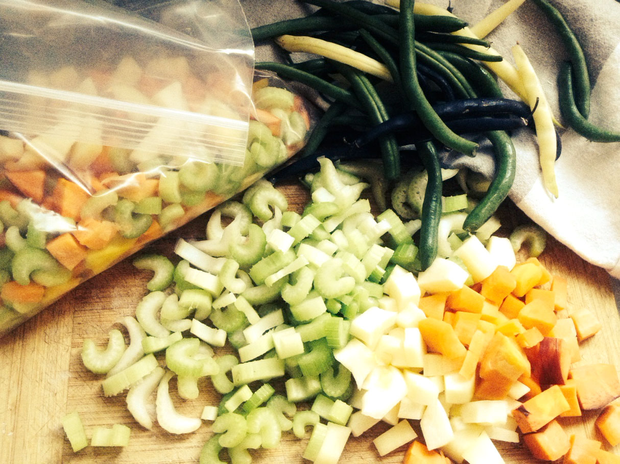 Preserving the Harvest :: Simple Frozen Soup Packs – Tiny Peasant