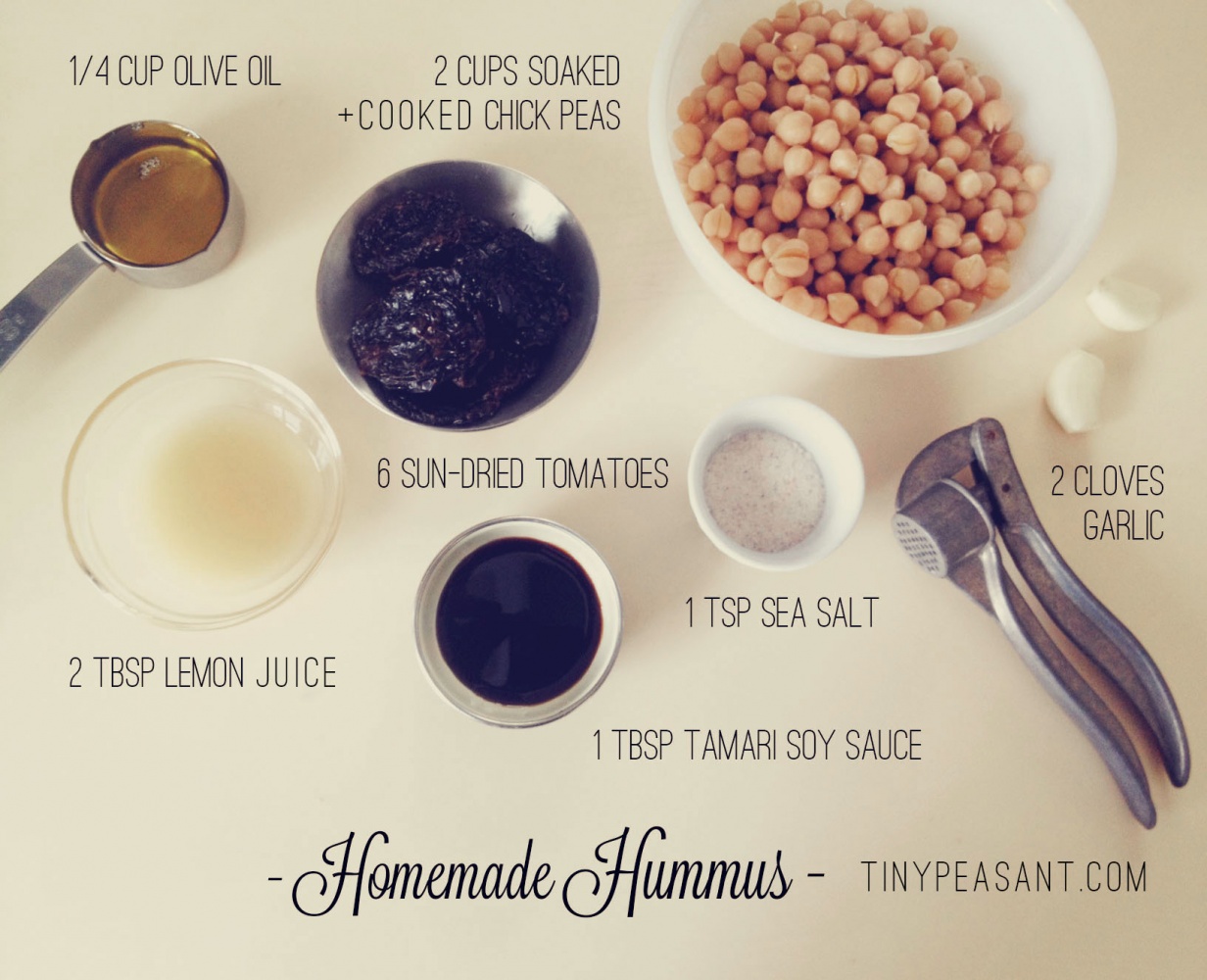How to Make Hummus – Tiny Peasant